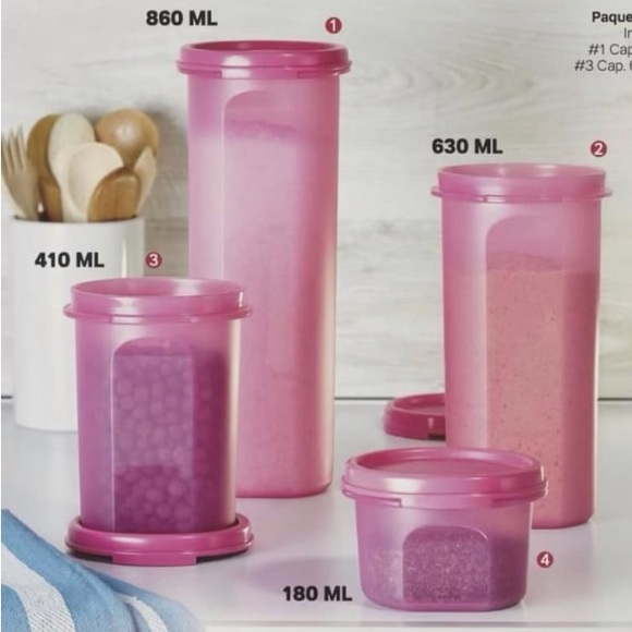 Tupperware | Kitchen | Tupperware Modular Mates Round Container Set Of ...